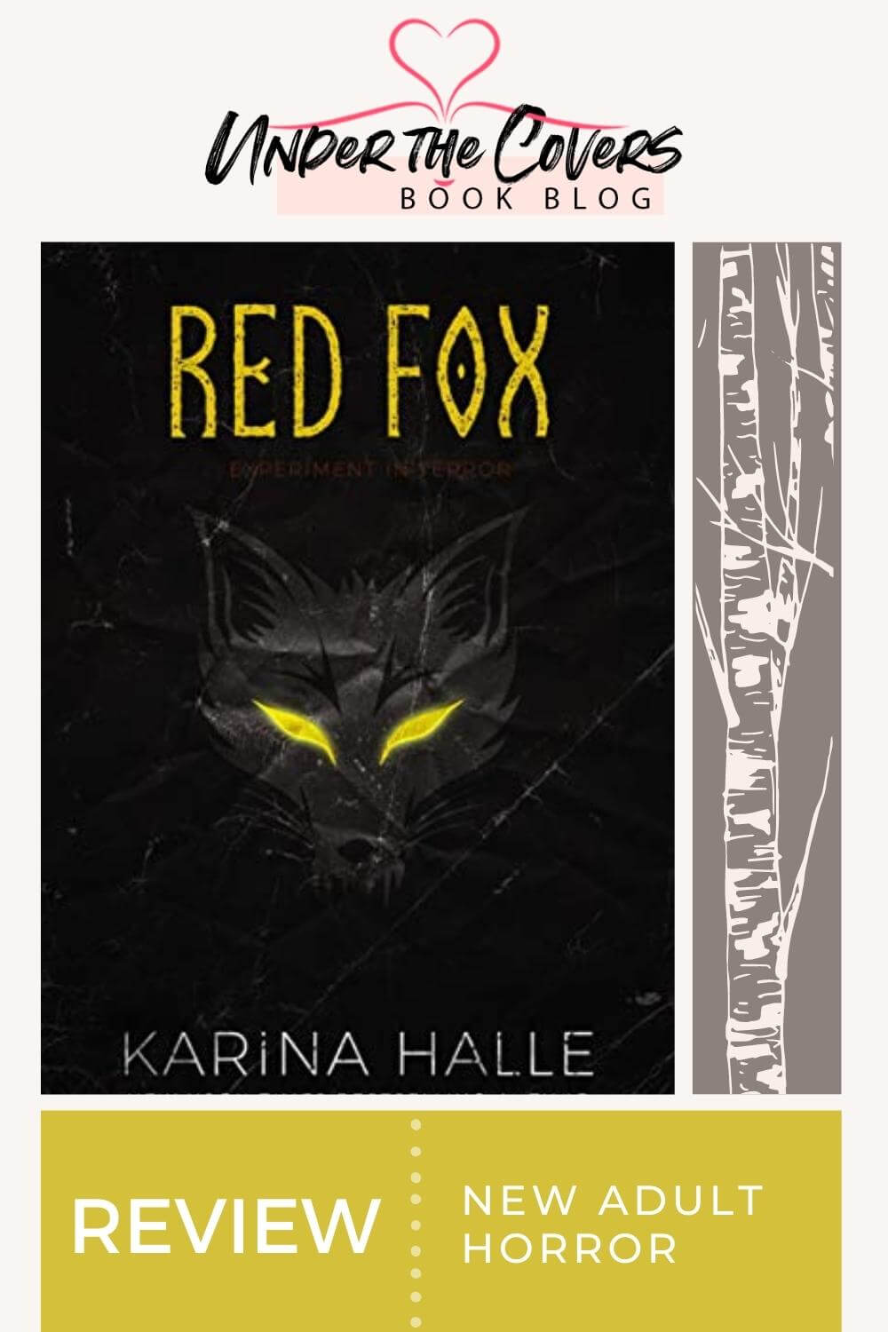 New Adult Horror Review: Red Fox by Karina Halle